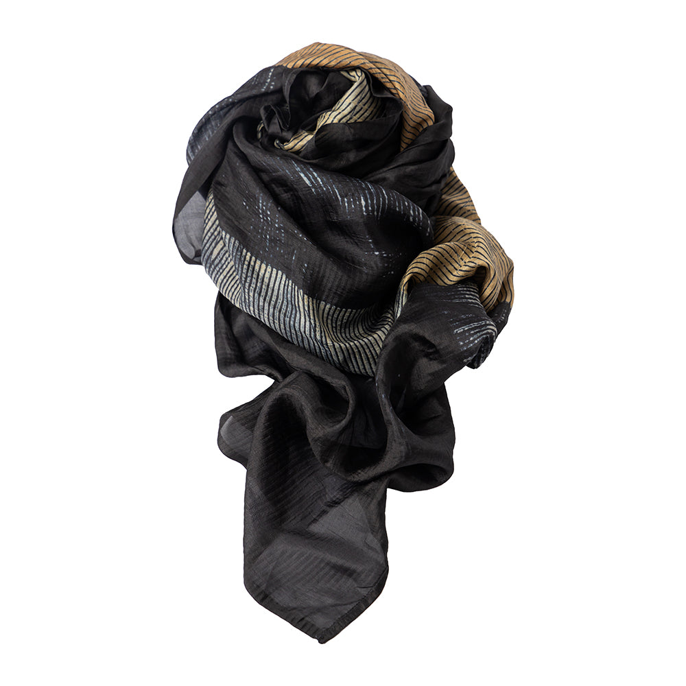 Cassandra Harper Artisan Hand-Dyed Silk Shibori Scarf – Rachel ...