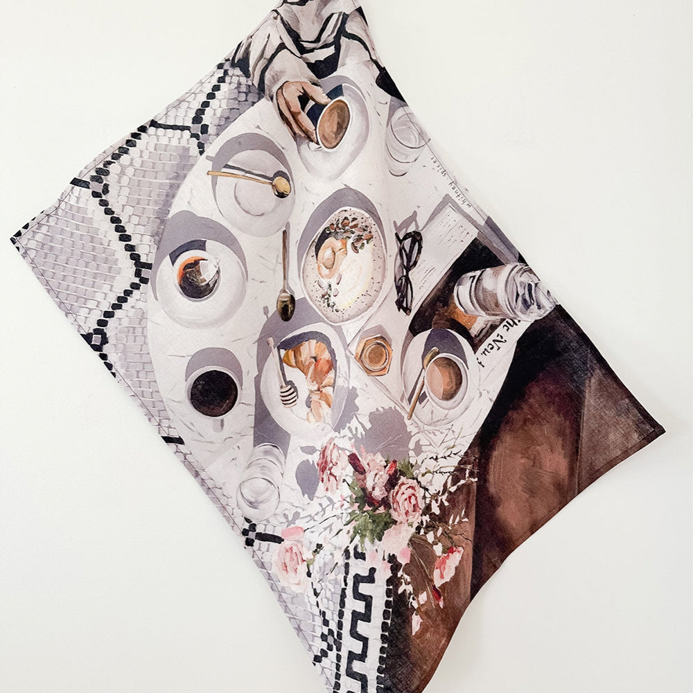 Elizabeth Linen Tea Towel by Whitney Spicer – Rachel Elizabeth ...