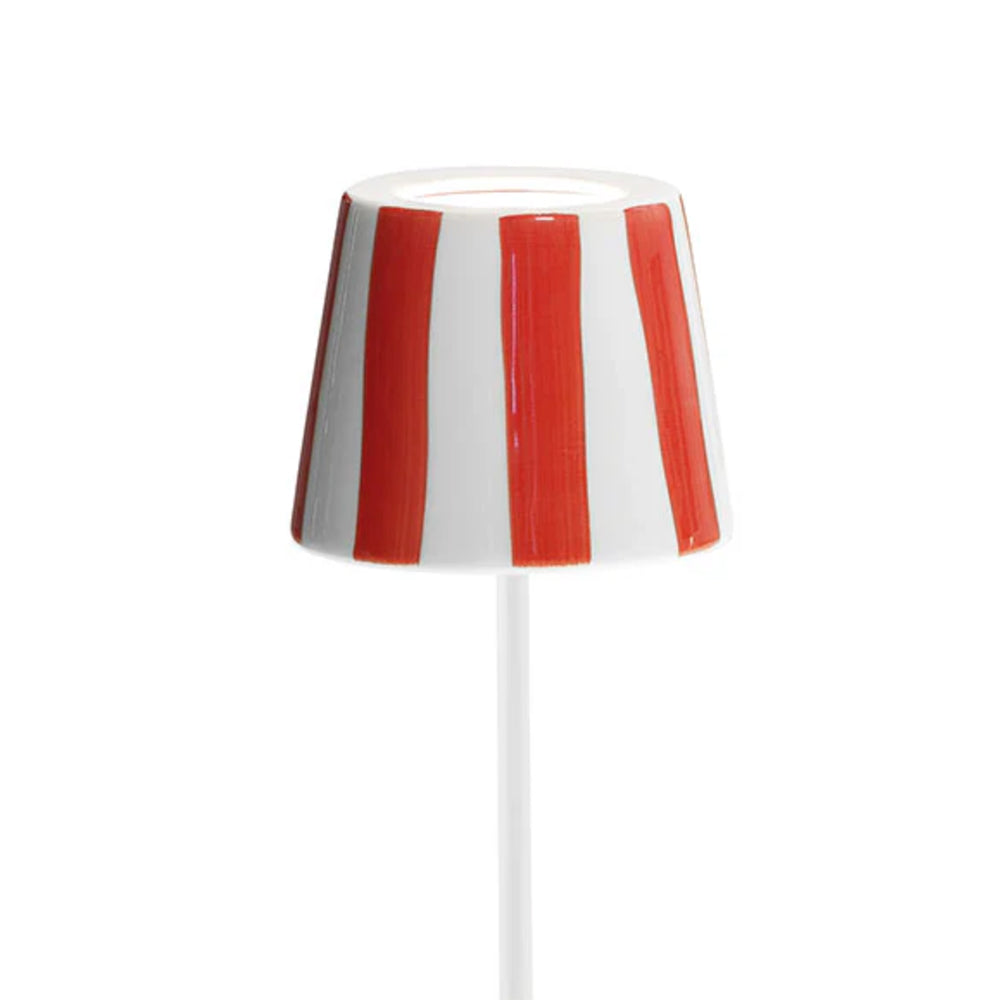 Striped Ceramic Covers for Poldina Lamps – Rachel Elizabeth Interiors ...
