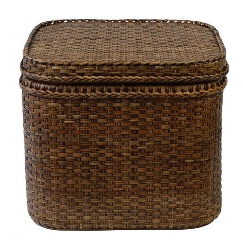 Rattan Side Table Chest (with internal shelf) – Rachel Elizabeth ...